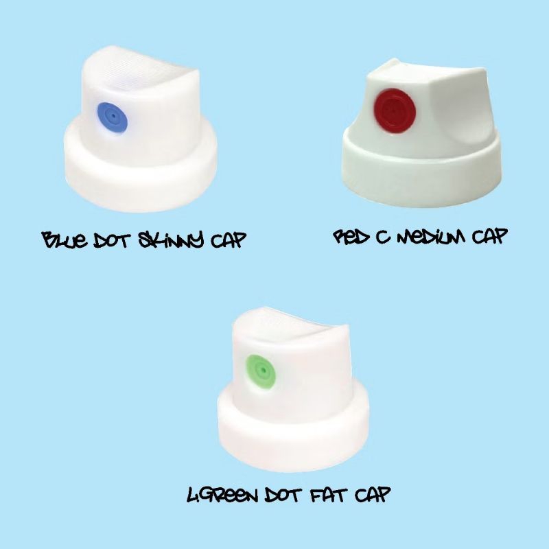 Graffiti Caps Basic Pack for Malaysia Spray Cans | Shopee Malaysia