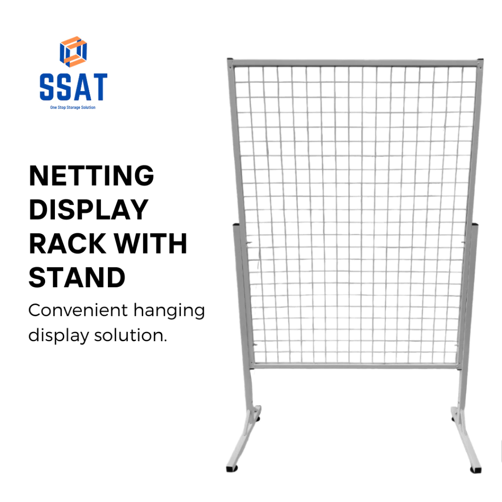 SSAT Netting Frame Display Rack / Rak Jaring Besi /Multifunctional Iron ...