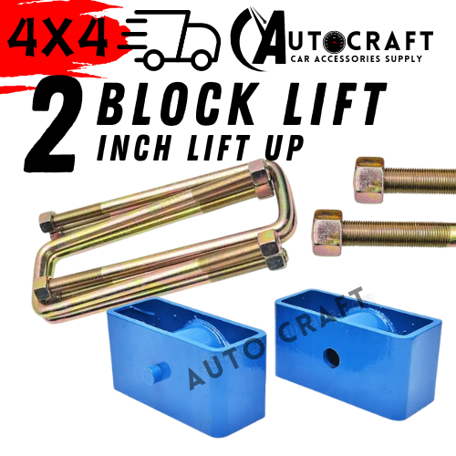 [4x4] 2 Inch Block Lift Up 2 Inch Triton Hilux Dmax | Shopee Malaysia