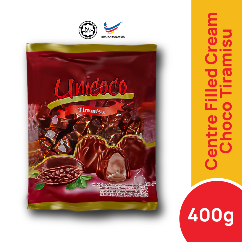 Unicoco Cream Chocolate Tiramisu 400g | Shopee Malaysia