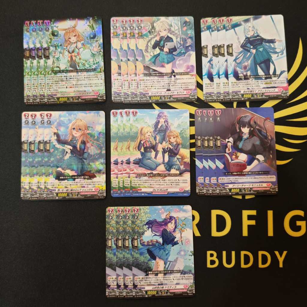 CARDFIGHT VANGUARD DZBT05 Lisciafael support set | Shopee Malaysia