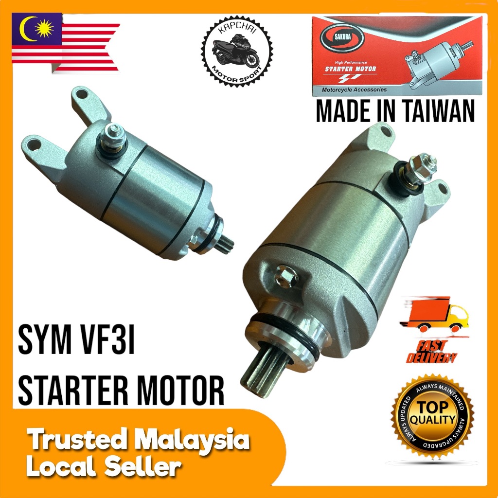SYM VF3I 185 STARTER MOTOR ASSY | Shopee Malaysia