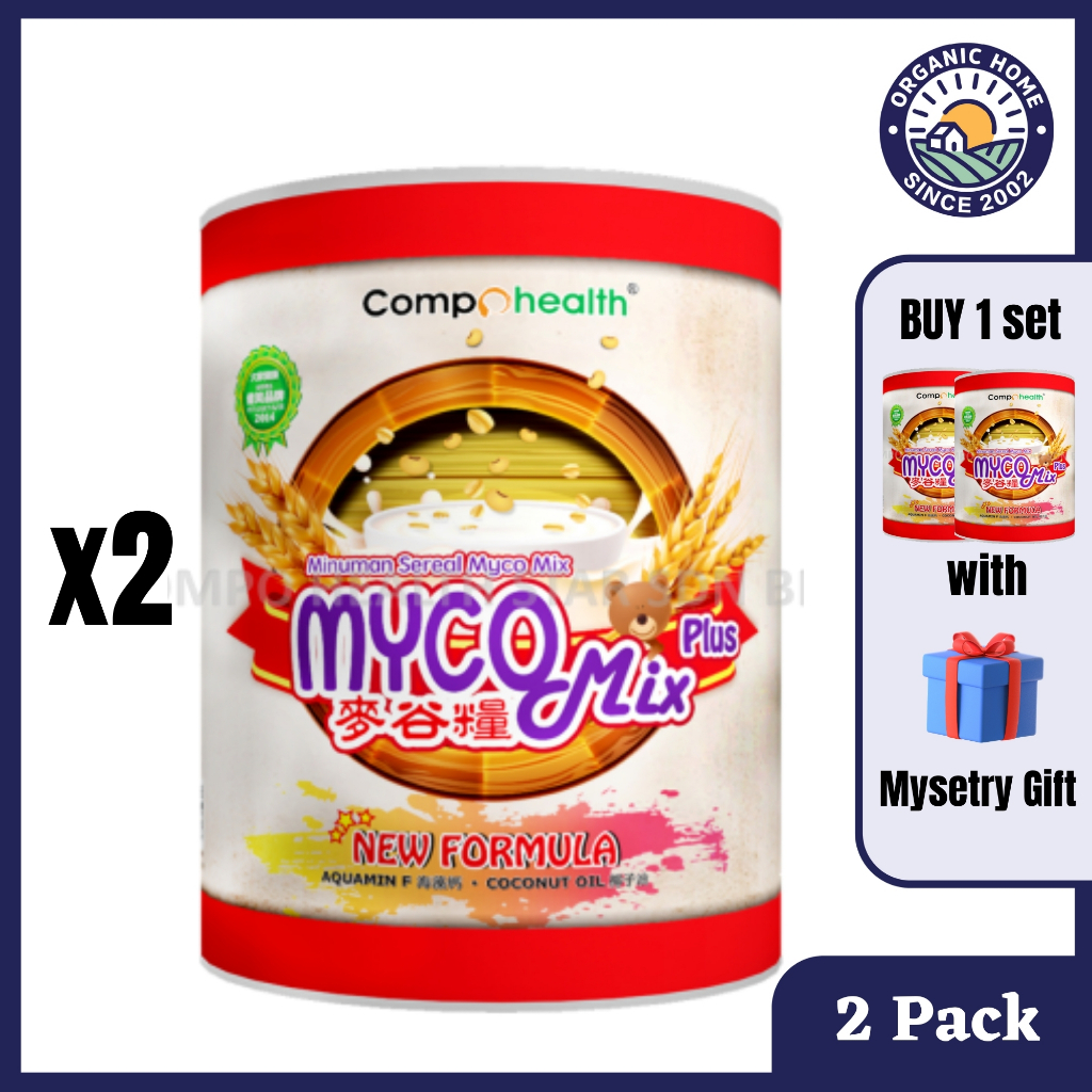 [TWIN PACK] Compo Health Myco Mix Plus Cereals NEW FORMULA 700g x 2 ...