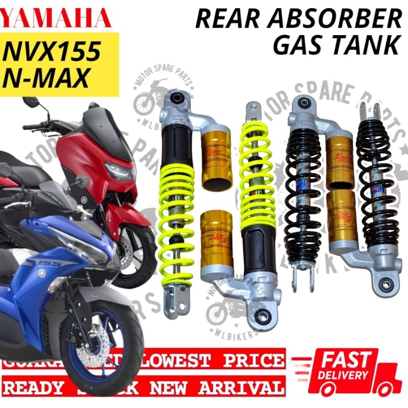 YAMAHA SCOOTER NVX155 NMAX V1 V2 NVX PCX150 ELEGAN VTS200 REAR ABSORBER ...