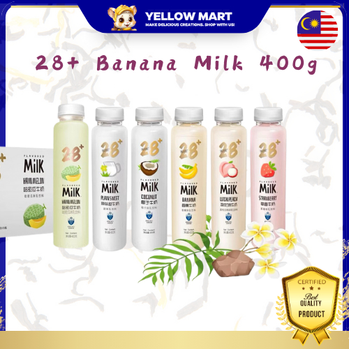 28+ Banana Milk 400g/Lychee Peach Milk 400g/Strawberry Milk 400g ...