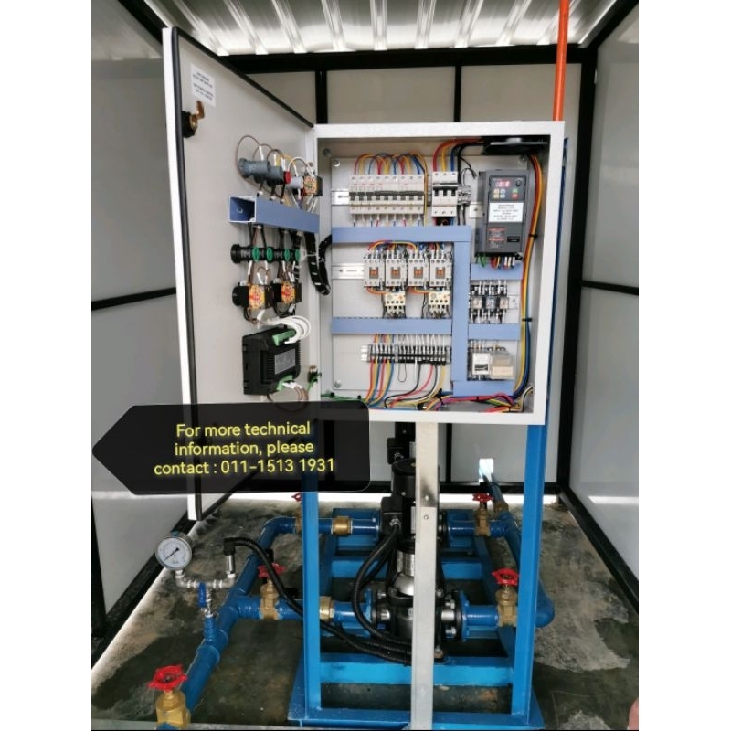 Switchboard # 0.75KW ~ 4KW VSD Control Panel # Constant Pressure Water ...