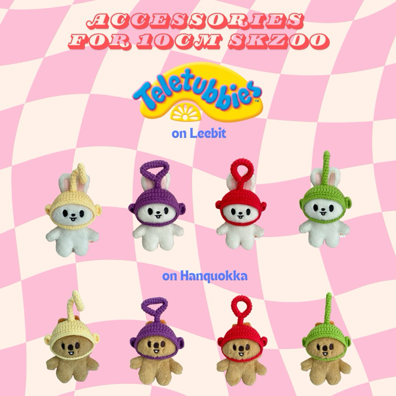 SKZoo 10cm outfit accessories cute teletubbies hat | Shopee Malaysia