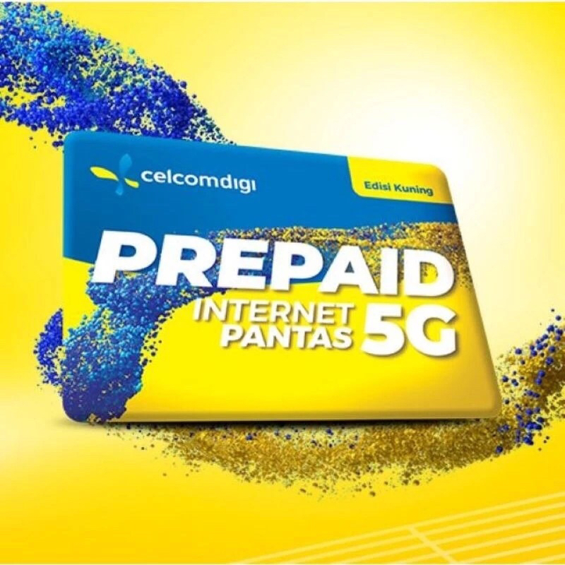 SIMKAD DIGI EDISI KUNING 4G/5G HIGHSPEED DATA (SIM ONLY) | Shopee Malaysia
