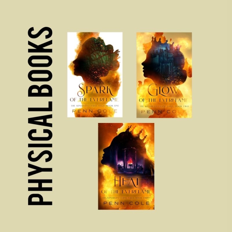 Penn Cole (The Kindred's Curse Saga 3 Books): Spark of the Everflame ...