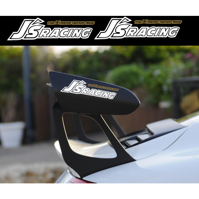 J's Racing Motorsports Gt Wing Sticker Spoiler Vinyl Oracal Germany ...