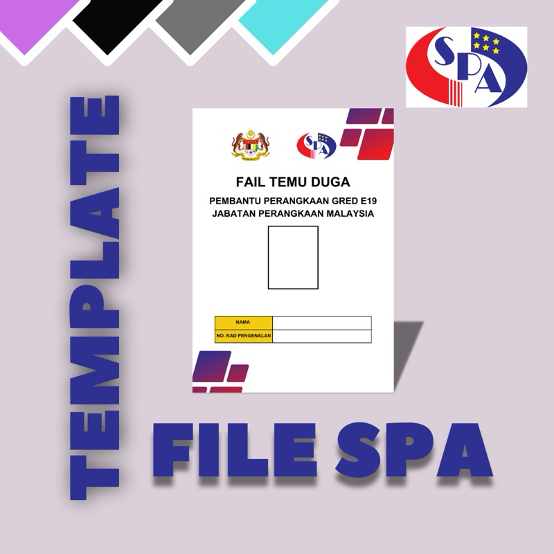 TEMPLATE TEMUDUGA SPA SPP & RESUME FORMAL JAWATAN SPA SPP | Shopee Malaysia