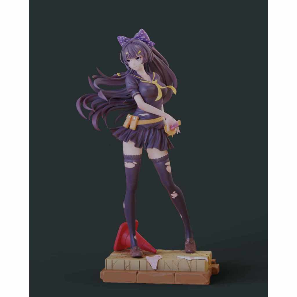 Miwu Studio - Raiden Mei Honkai Impact 2 Resin Statue GK Anime Figure ...