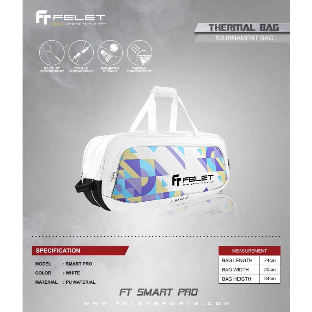 *NEW ARRIVAL* FELET SMART PRO 10 TOURNAMENT BAG | Shopee Malaysia