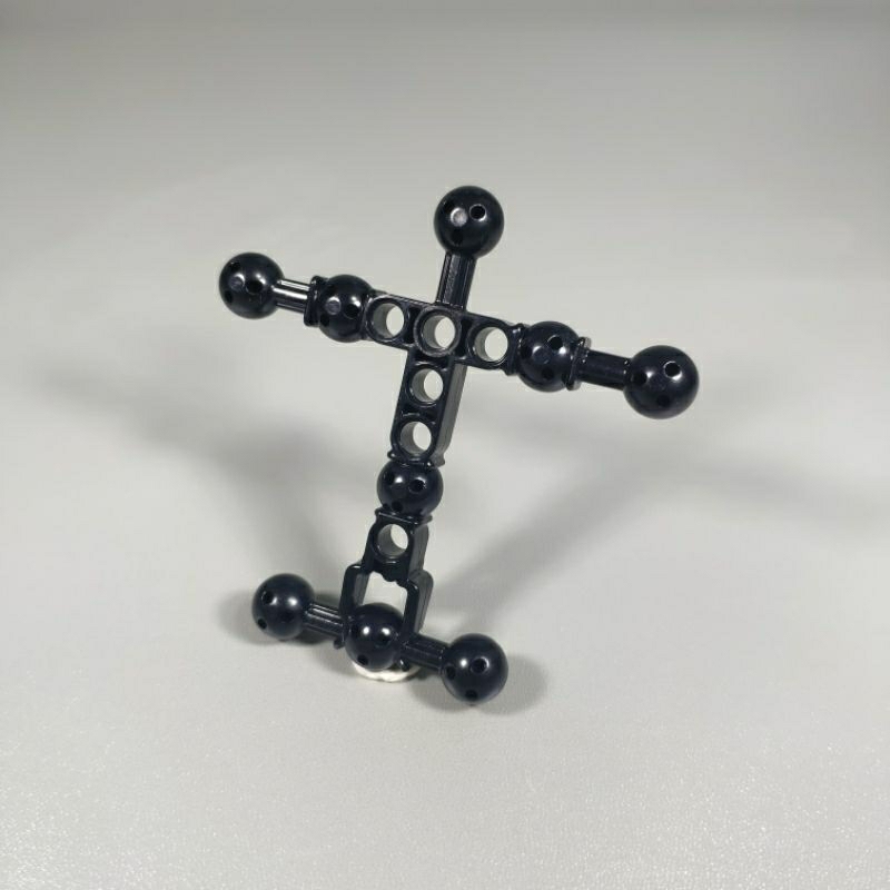 Lego Parts Hero Factory - Black Torso Medium with 9 Ball Joint Bone ...