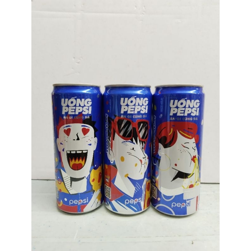 Vietnam Pepsi Cola Complete empty can set (BB) | Shopee Malaysia
