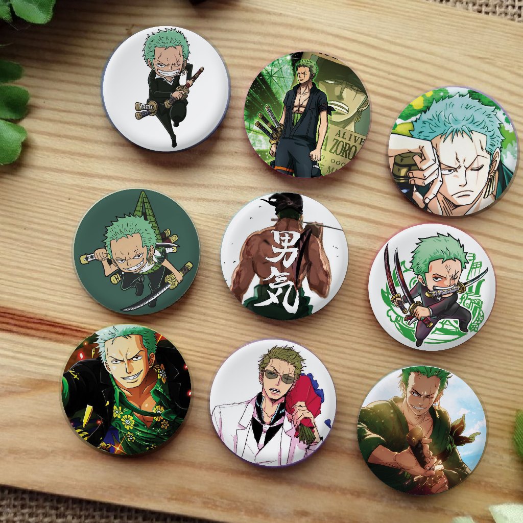 OP Z0R0 Button Badge Collection 58mm | Shopee Malaysia