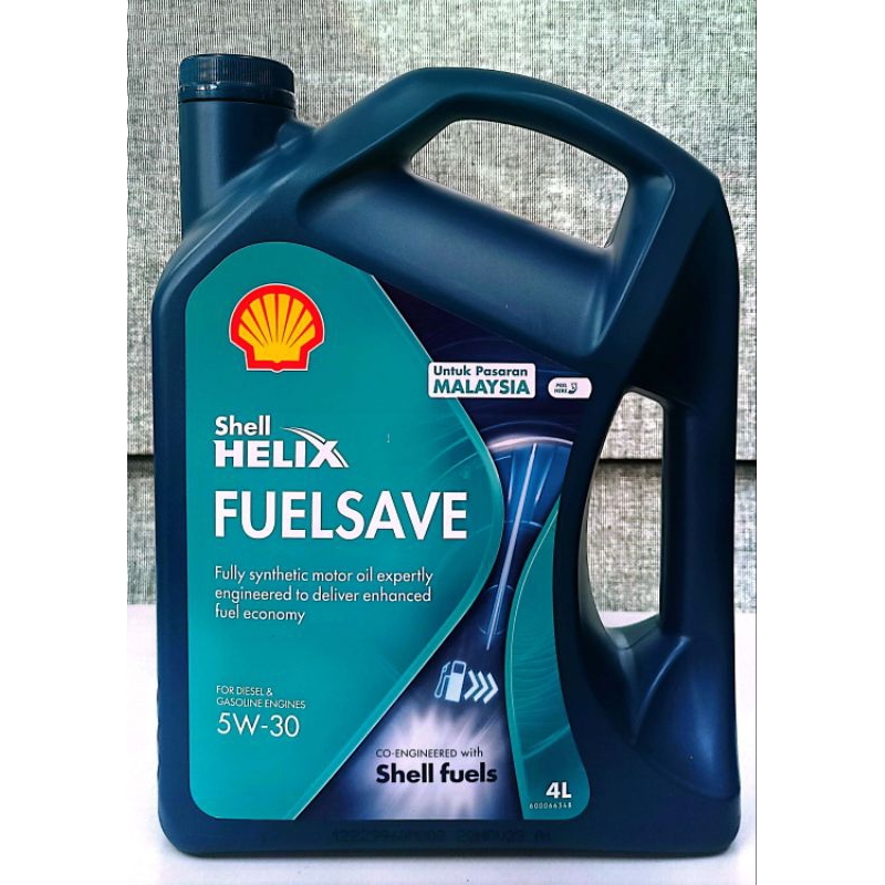 shell helix fuelsave 5w30 4L (GENUINE) | Shopee Malaysia