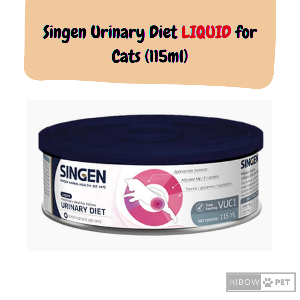 Singen Urinary Diet for Cats (Liquid - 115ml) | Shopee Malaysia