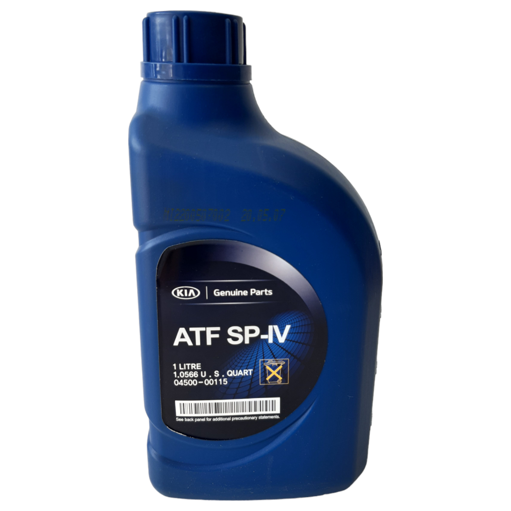100% ORIGINAL (HYUNDAI KIA) ATF OIL SP-IV 6 SPEED AUTO TRANSMISSION OIL FLUID 1 LITTLE ...