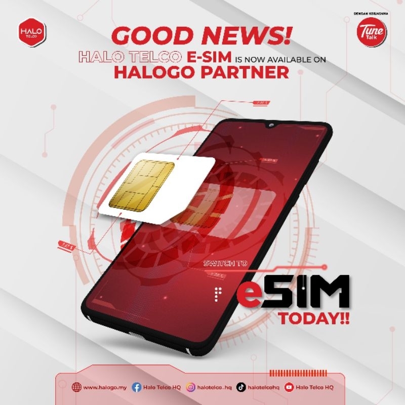 ESIM SIMKAD TUNETALK | Shopee Malaysia