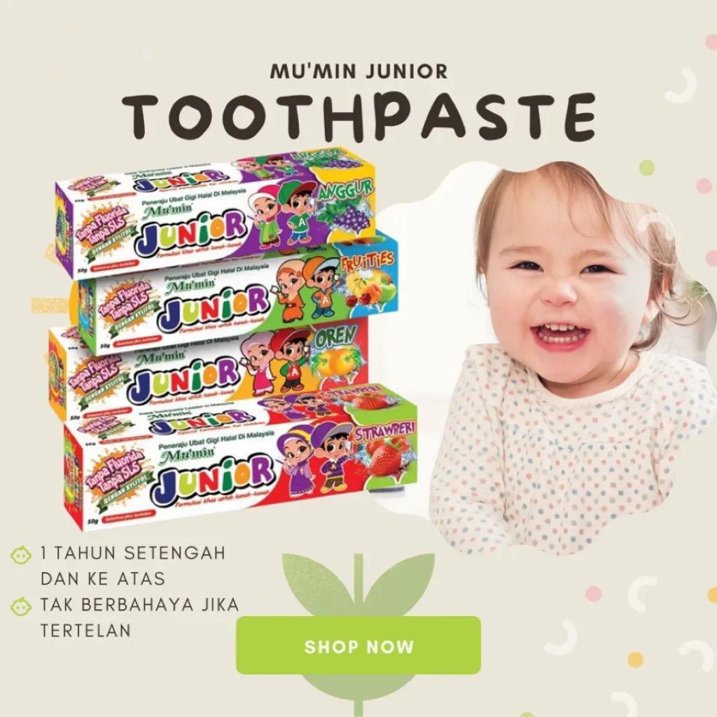 MUMUN JUNIOR TOOTHPASTE 50 g | Shopee Malaysia
