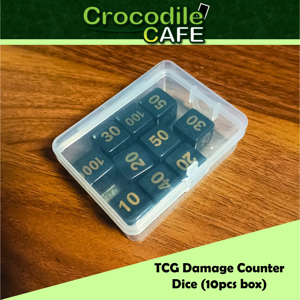 Damage Counter Dice 10pcs Box set Pokemon dice PTCG | Shopee Malaysia