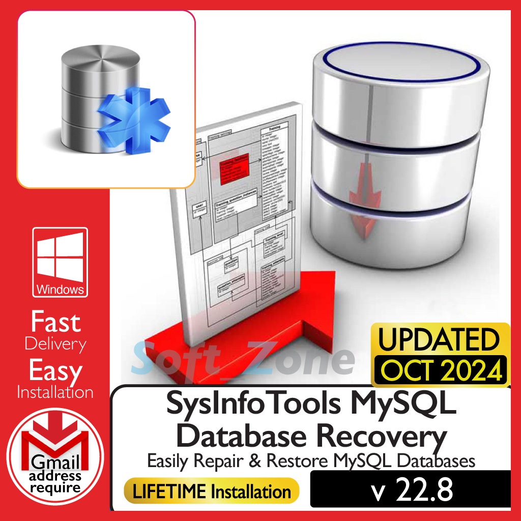 SysInfoTools MySQL Database Recovery 22.8 - Easily Repair & Restore MySQL Databases[WINDOWS x64 ...