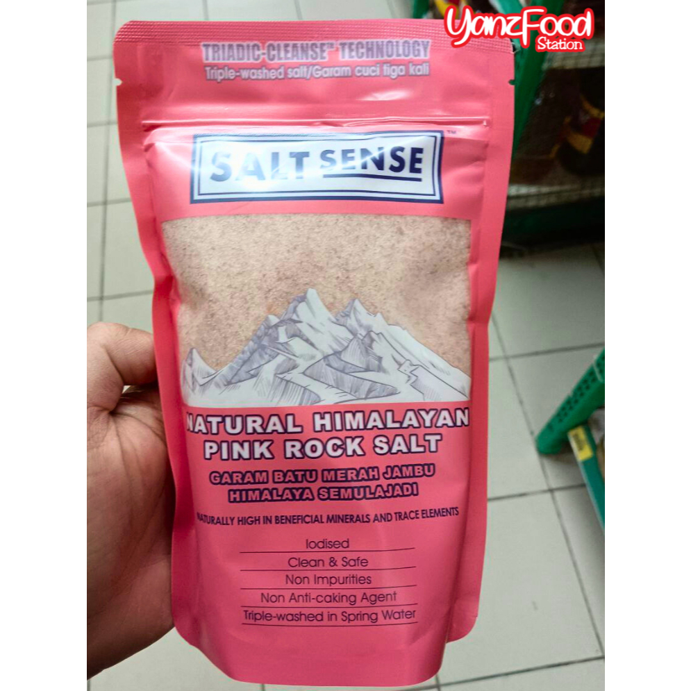 SALT SENSE Natural Himalayan Pink Rock Salt Garam Batu Merah Jambu ...