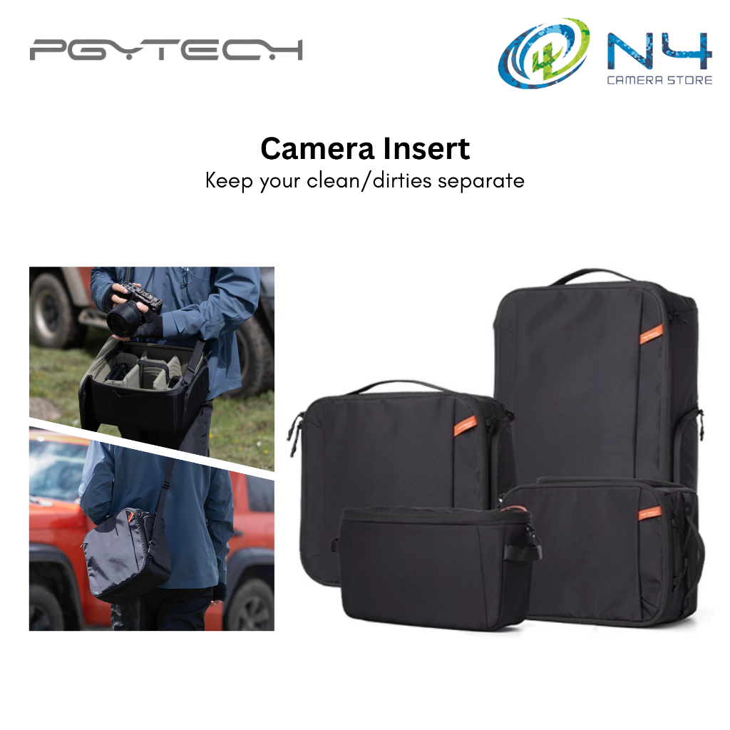 PGYTECH Camera Insert Bag For Professional Photographers | Shopee Malaysia