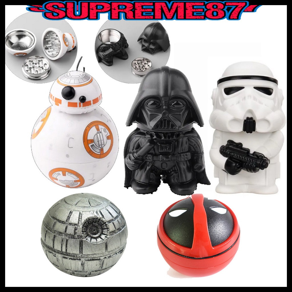 Star War Darth Vader Death Star Droid BB8, BB9E Collectable Grinder ...