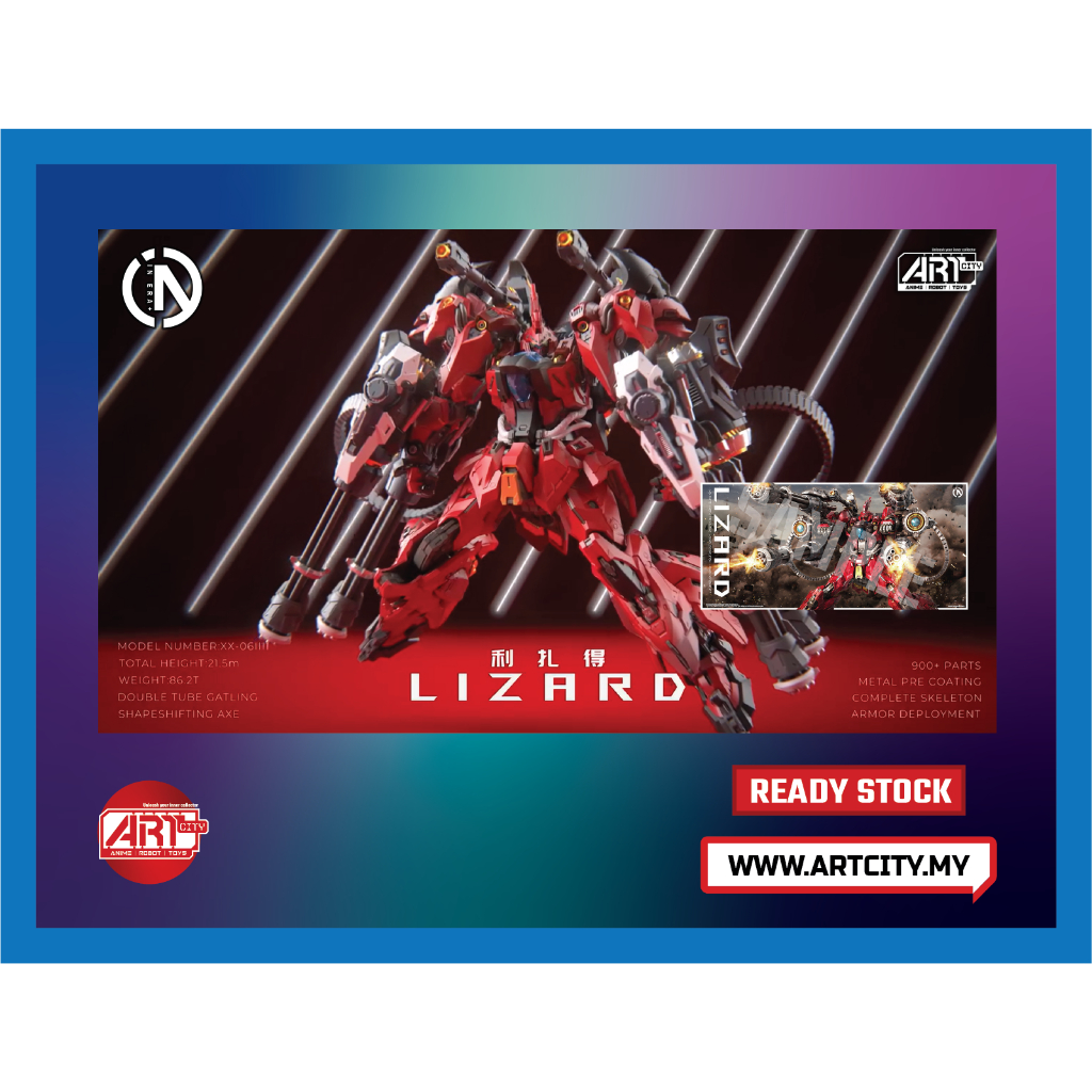 (READY STOCK) In Era+ RMD - Lizard - Standard Version - 1/100 Scale ...
