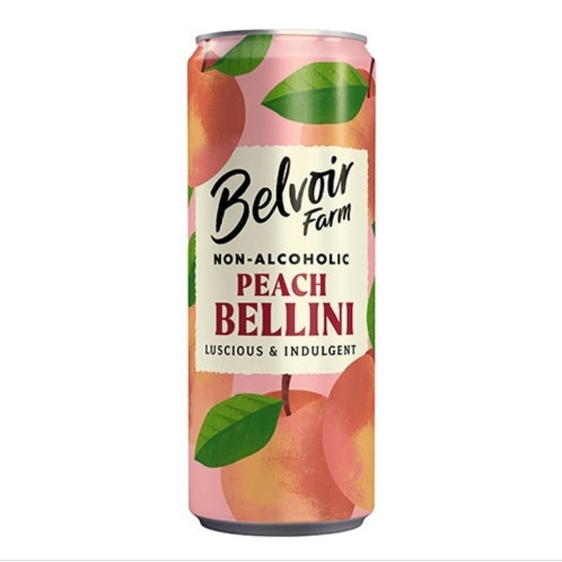 Belvoir Non Alcohol Peach Bellini/Lime yuzu/passion fruit 250ml ...