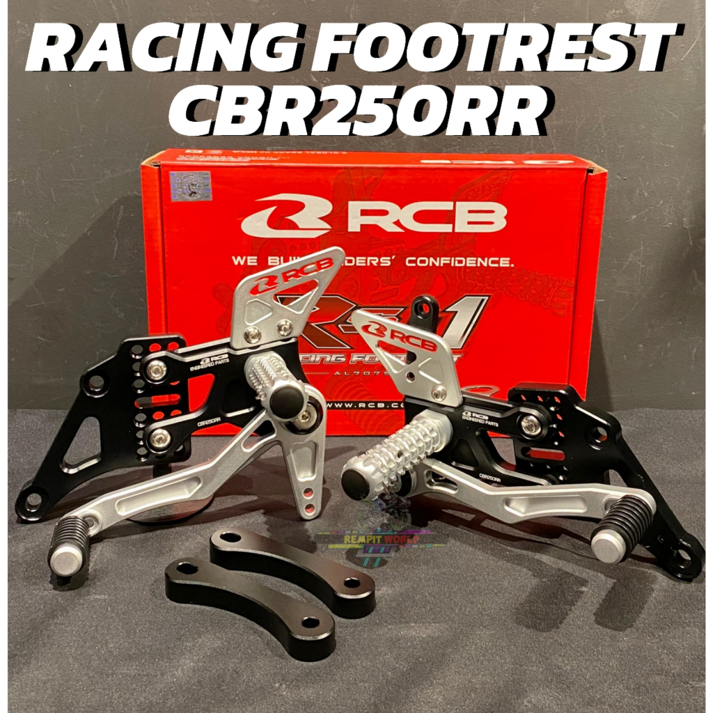 RCB ORIGINAL Racing Footrest Honda CBR250RR TEMPAT PIJAK KAKI ...