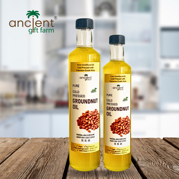 Groundnut Oil Cold Pressed | Cooking Oil | Pure Oil | Vegan | High ...