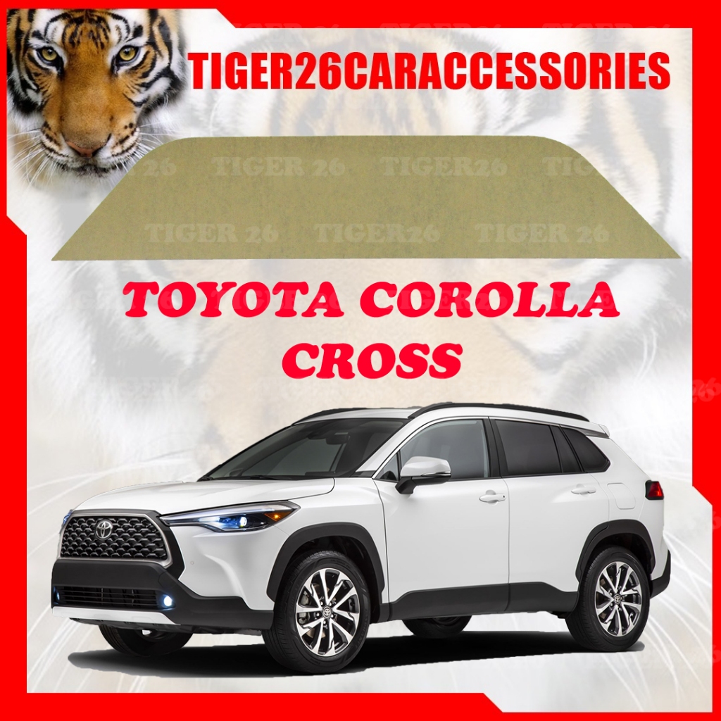 TOYOTA COROLLA CROSS REAR NUMBER PLATE IN PLATE FULL SIZE LICENSE PLATE ...