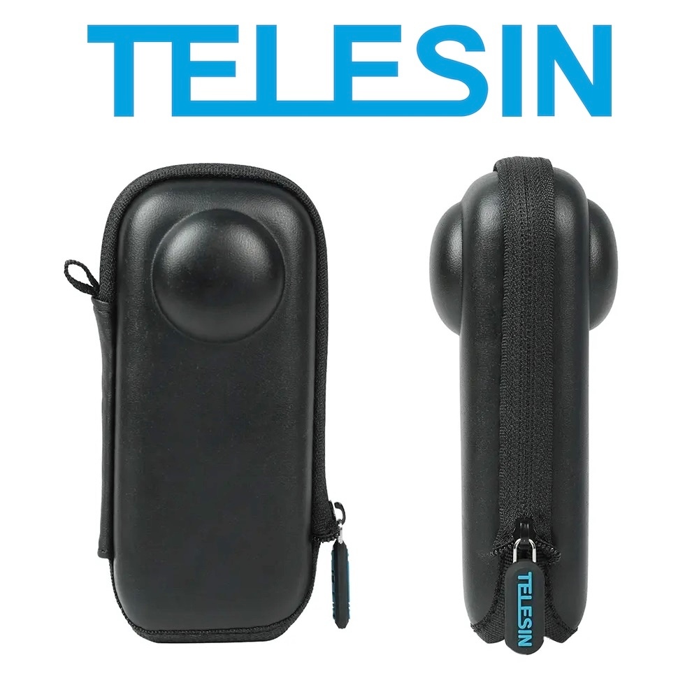 TELESIN Mini Carrying Case Storage Bag Protector Pouch for Insta360 X4 ...