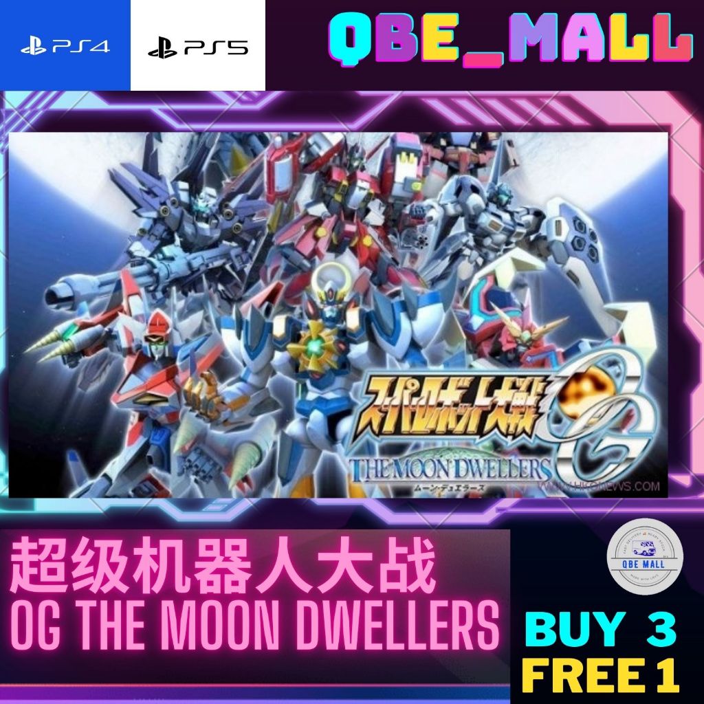 超级机器人大战 OG THE MOON DWELLERS (PS4 & PS5) Digital Download | Shopee Malaysia