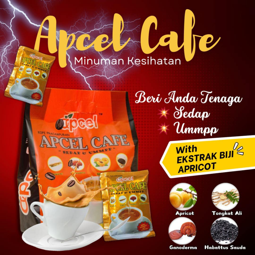 APCEL CAFE KOPI PRACAMPURAN 20X25G 100% ORIGINAL | Shopee Malaysia