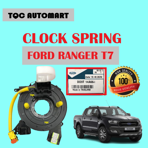 ORIGINAL Clock Spring THAILAND FORD RANGER T7 Steering Cable SWITCH AIR ...