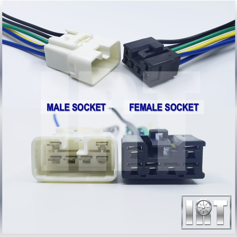 6 Pin AC Aircon Blower Toyota Socket Sensor Switch Panel Connector ...