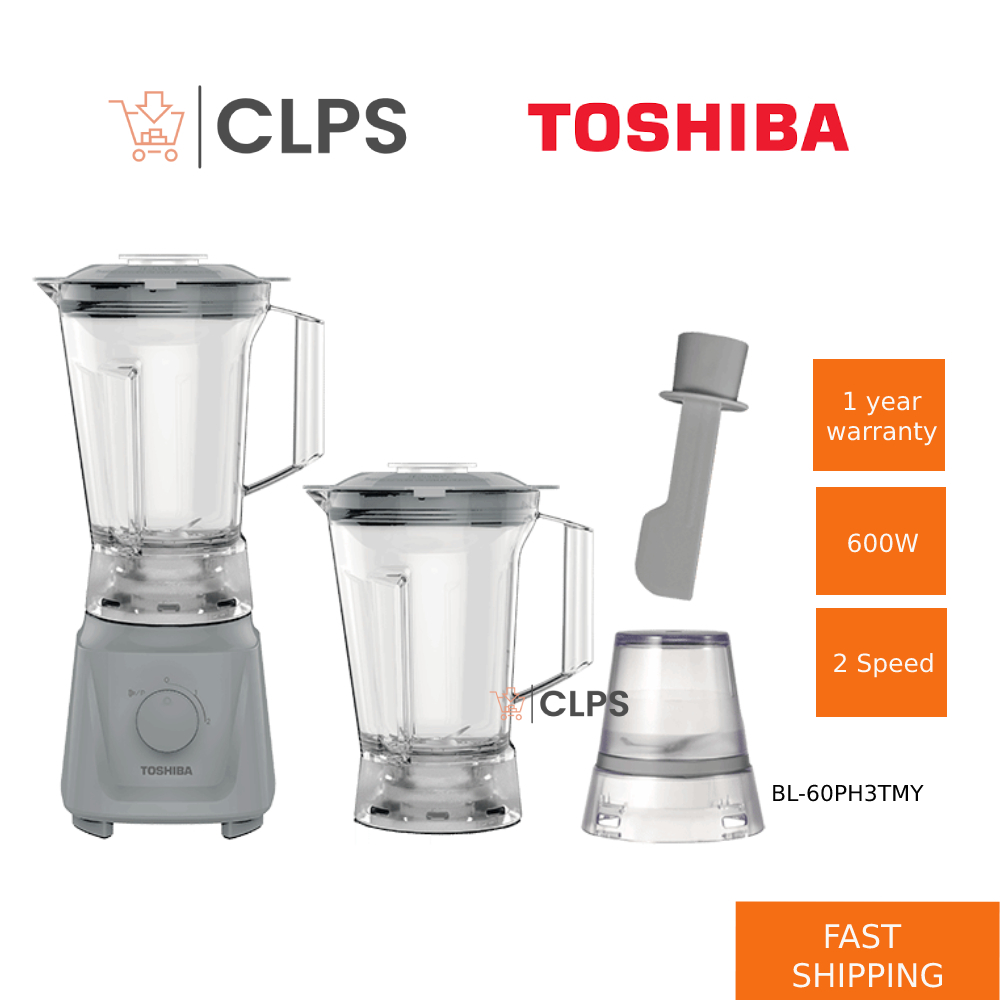 Toshiba Multifunction Blender BL60PH3TMY (600W/2.0L) BL-60PH3TMY(H) | Shopee Malaysia