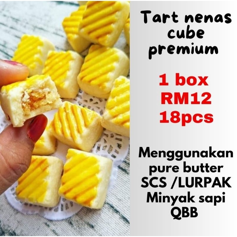 TART NENAS CUBE PREMIUM ORIGINAL /CHEESE | Shopee Malaysia