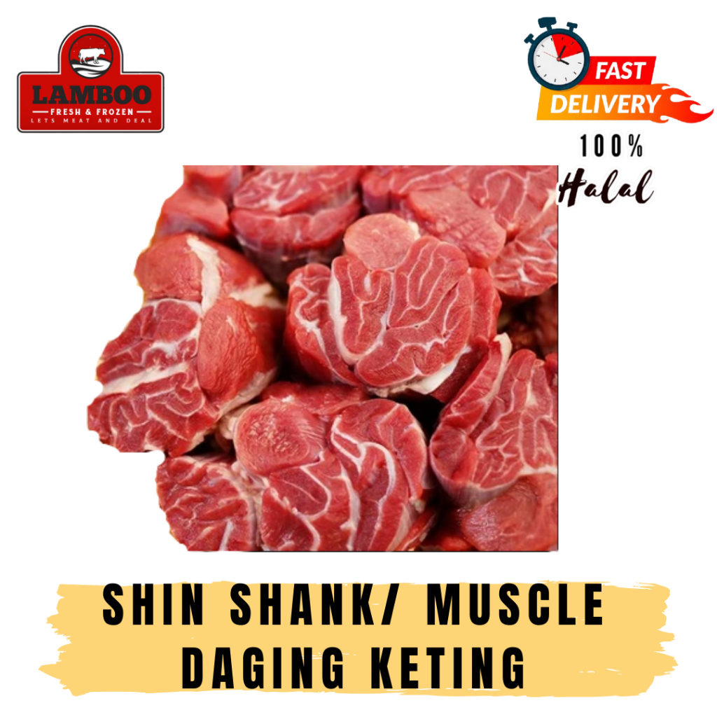 Muscle Frozen / Shin Shank / Daging Keting Frozen - 500g / 1kg | Shopee ...