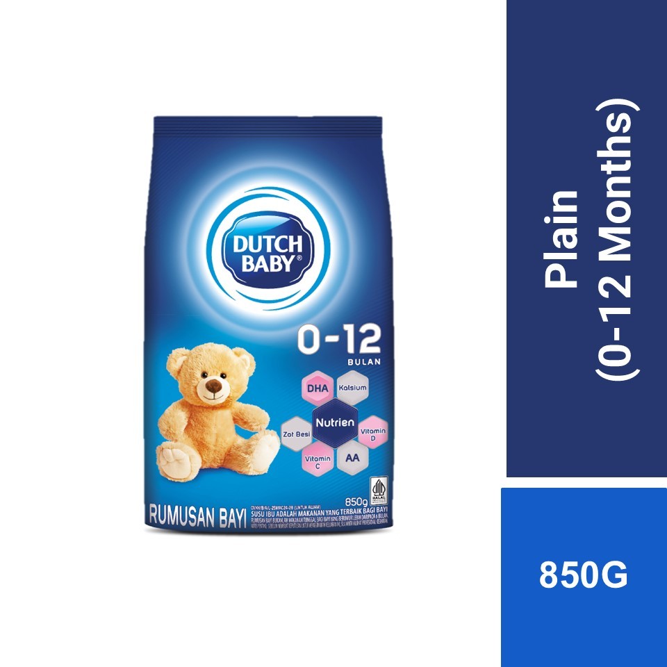 Dutch Baby Milk Formula 0 12 Months 850g [Exp 03 May 2026 &/ Later ...
