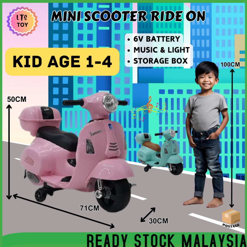 motor budak elektrik skuter budak mainan elektrik budak scooter ...