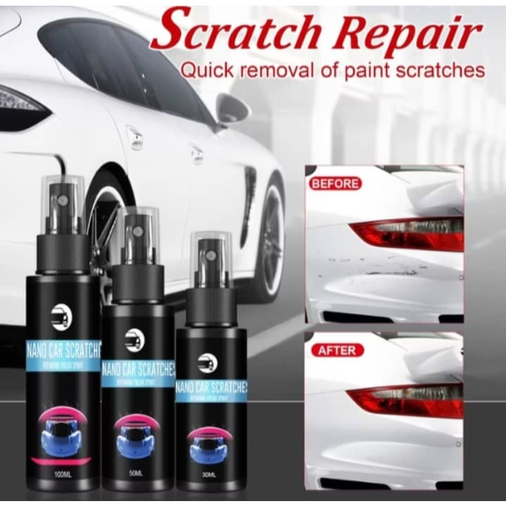 Nano Car Scratches Repairing Polish Spray | Shopee Malaysia