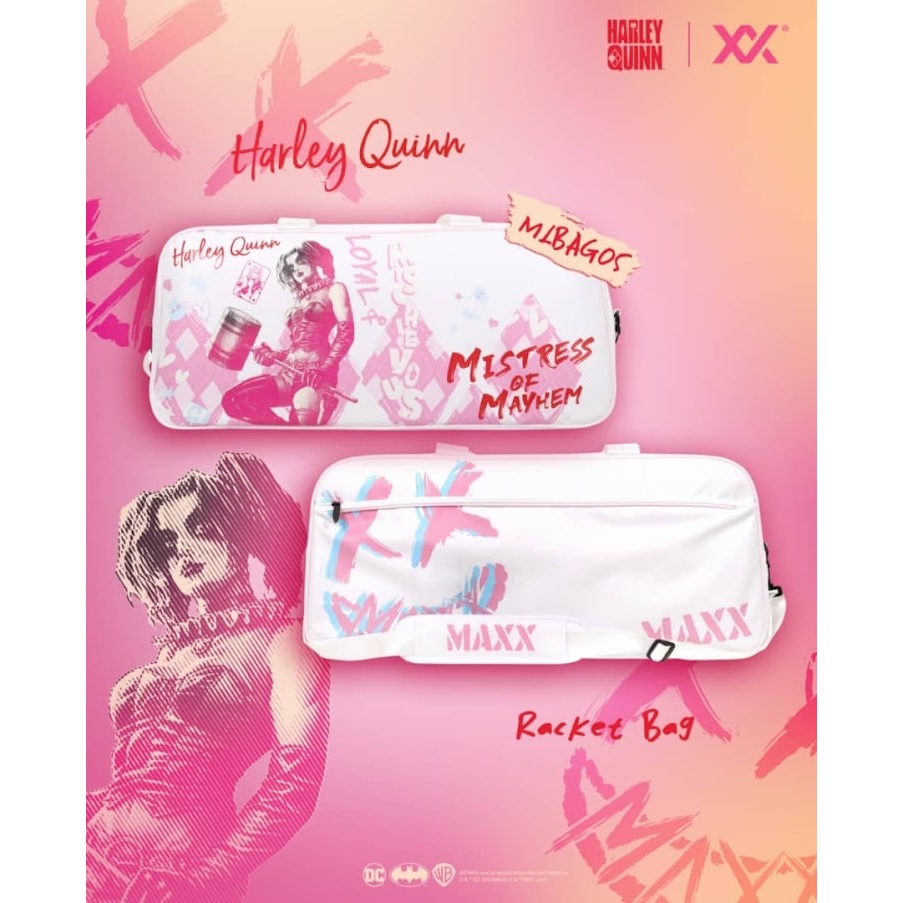 MAXX Badminton Bag HARLEY QUINN ( 100% Original ) | Shopee Malaysia