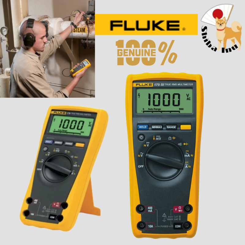 Fluke 179 179SI True RMS Digital Multimeter backlight specification [Authorized product ...