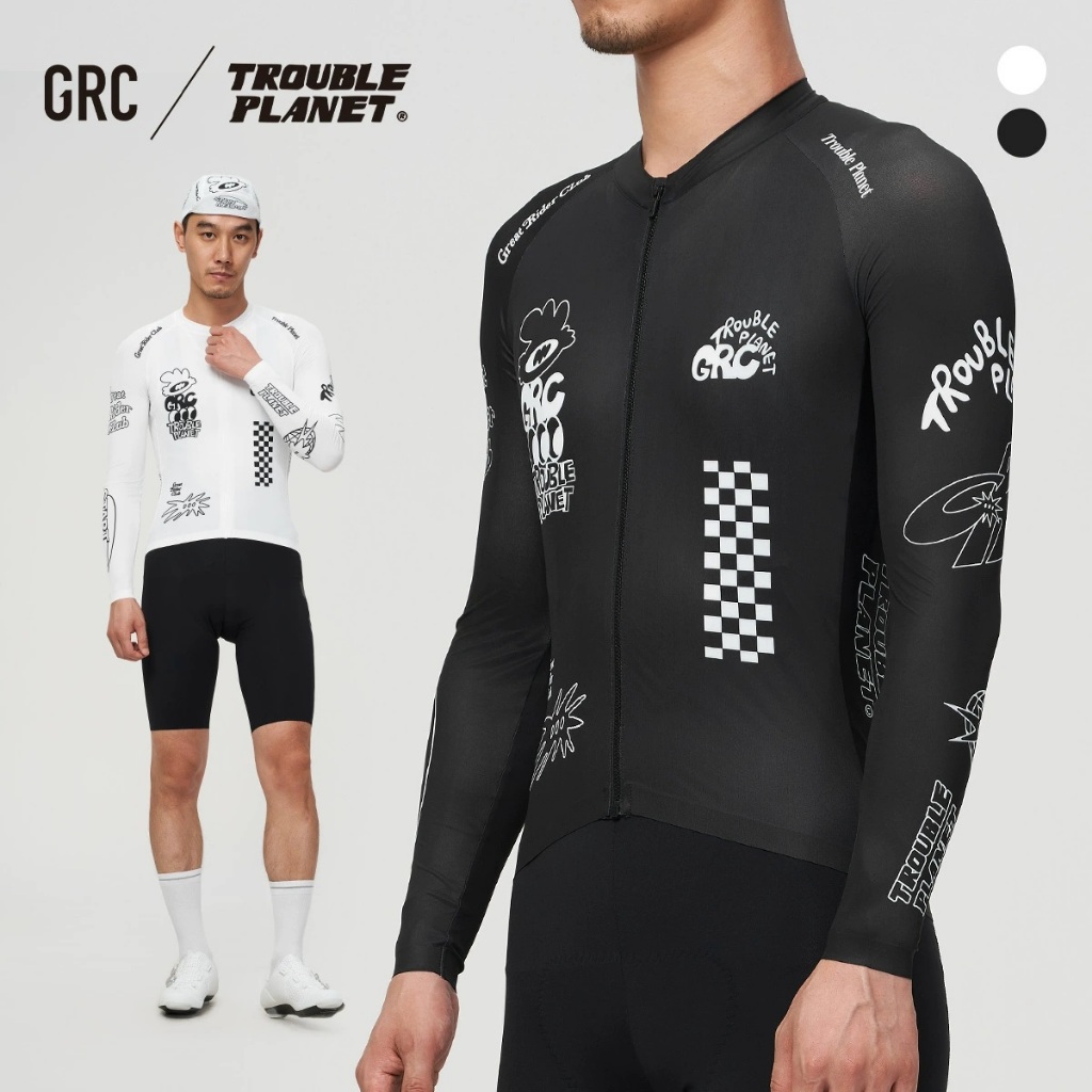 GRC Men's CMYK Series TROUBLE PLANET Edition LS Jersey | Shopee Malaysia