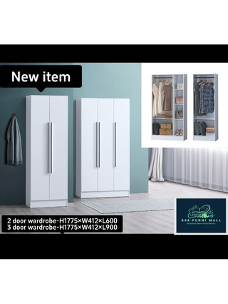 Wardrobe 3 Door Wardrobe and 2 Door wardrobe | Shopee Malaysia
